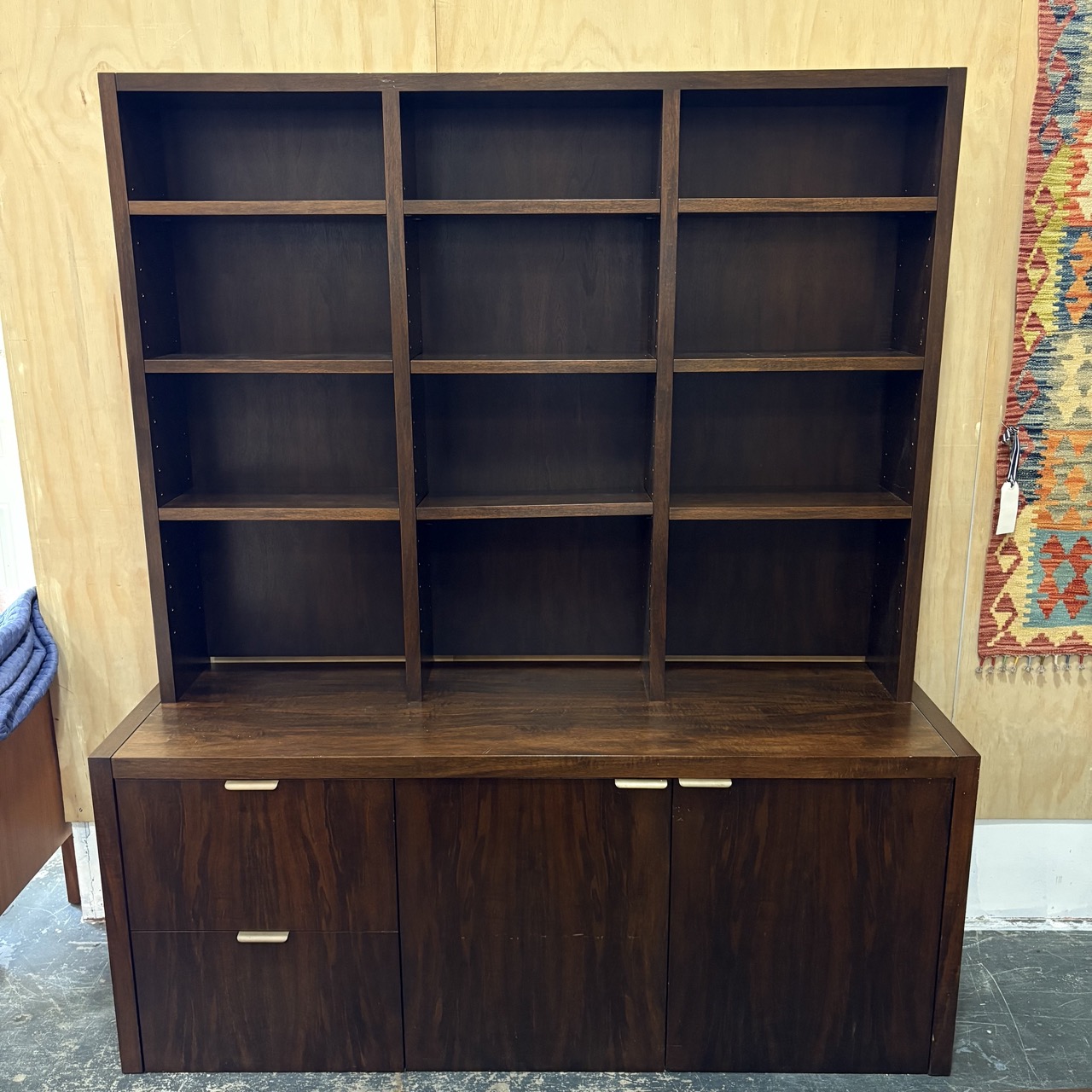 Robert Ledingham Designed Rosewood Wall Unit - Coast Consignment