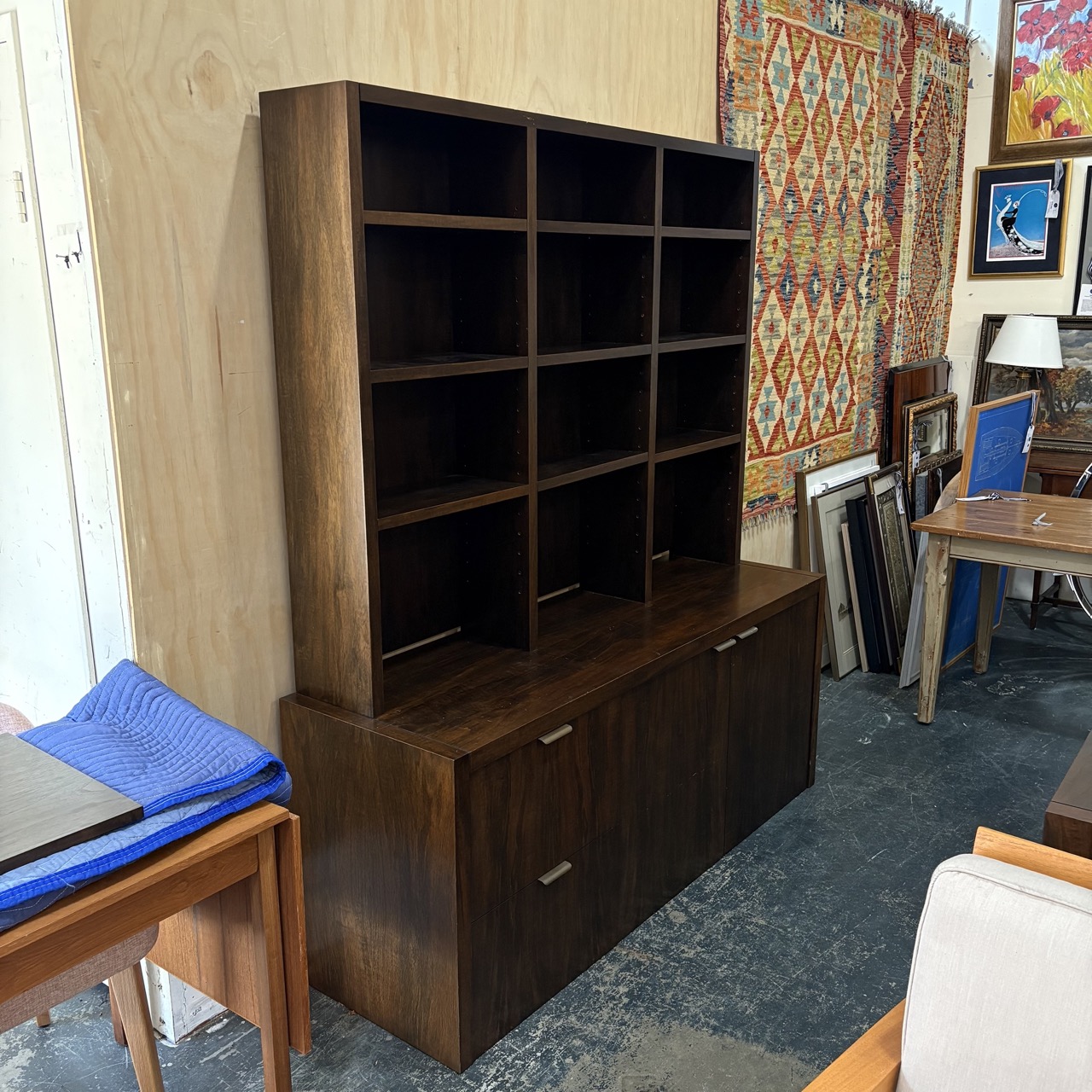 Robert Ledingham Designed Rosewood Wall Unit - Coast Consignment