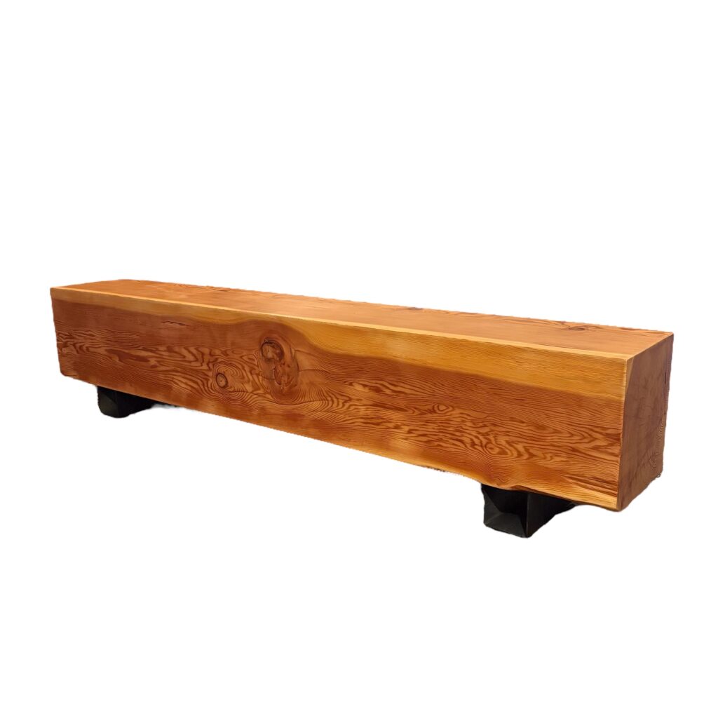Large Solid Wood Bench - Coast Consignment