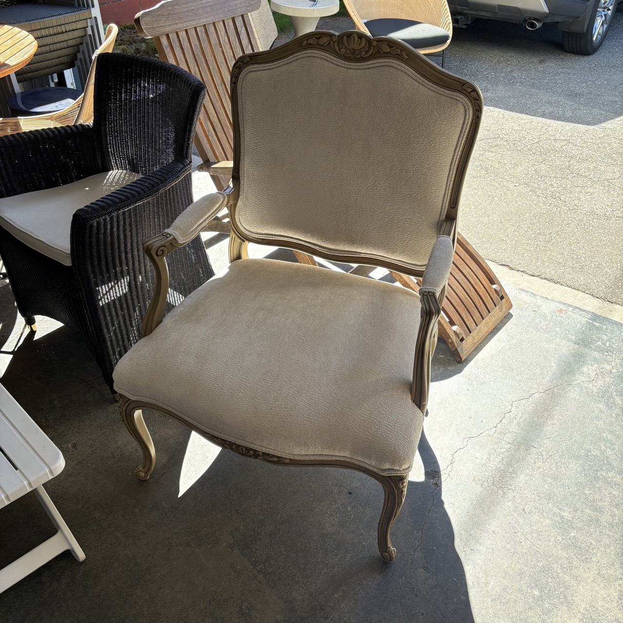 William Switzer Louis Chair - Coast Consignment