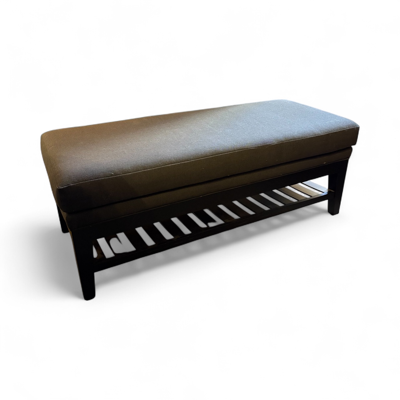 Bari Design Grey Bench - Coast Consignment